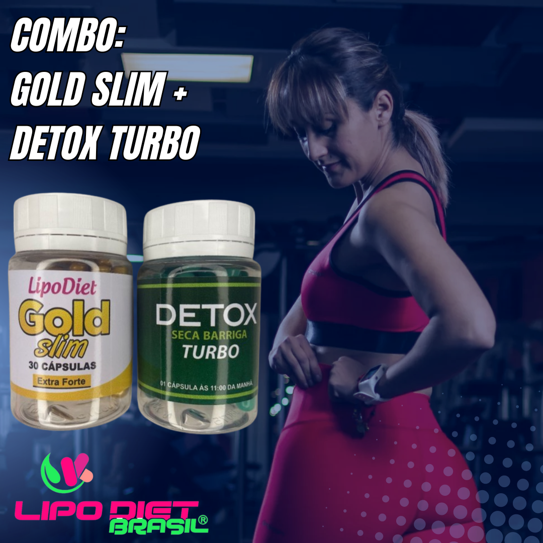 COMBO: Gold Slim e Detox Turbo – LDB VRJ