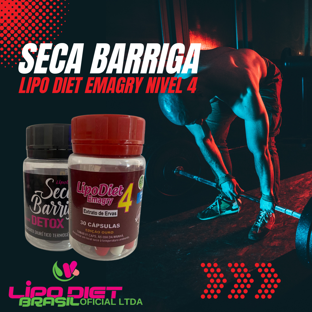 Seca Barriga & Lipo Diet Emagry Nivel 4 – LipoDiet Brasil VRJ